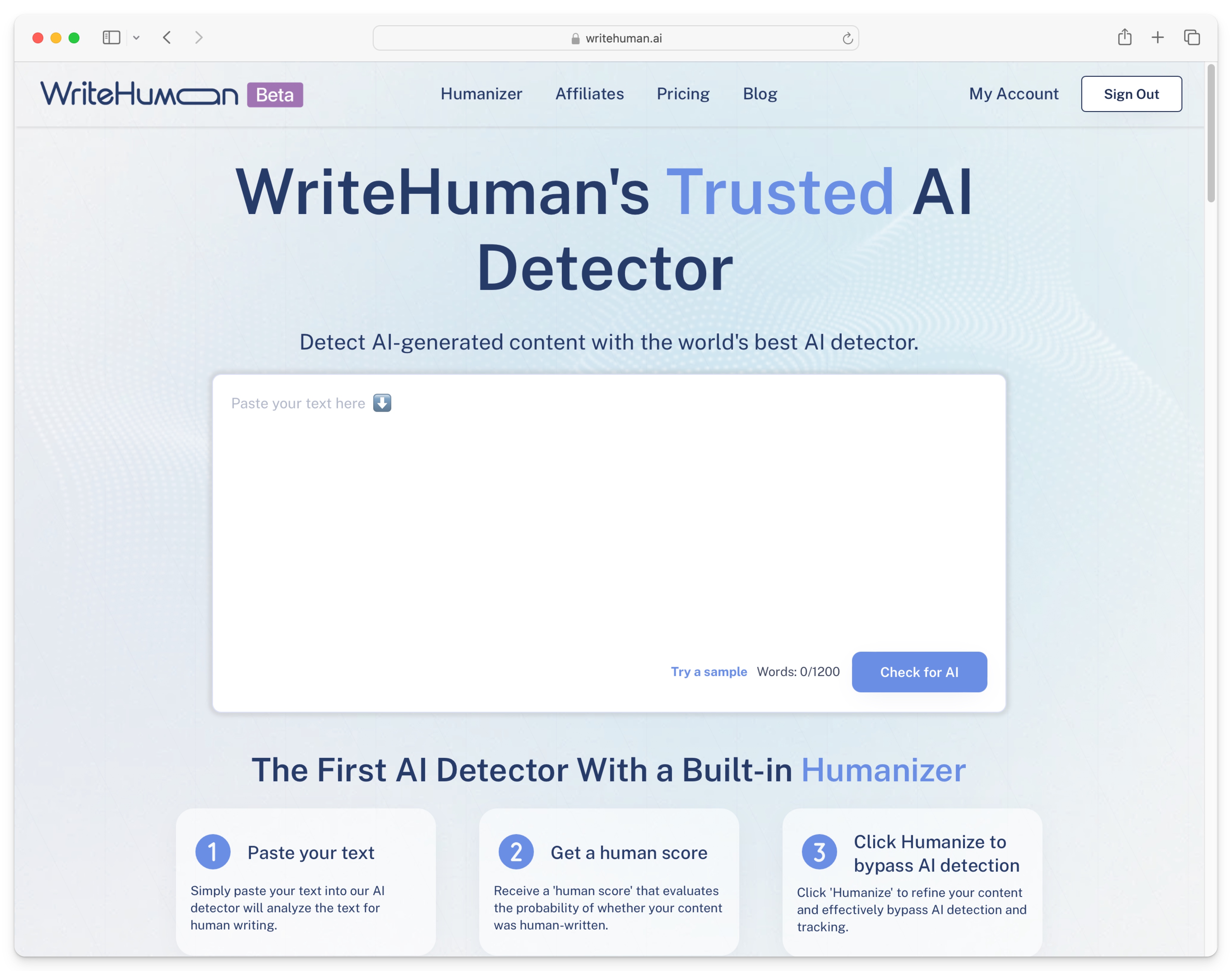 Introducing the World's First AI Detector with a Built-in AI Humanizer